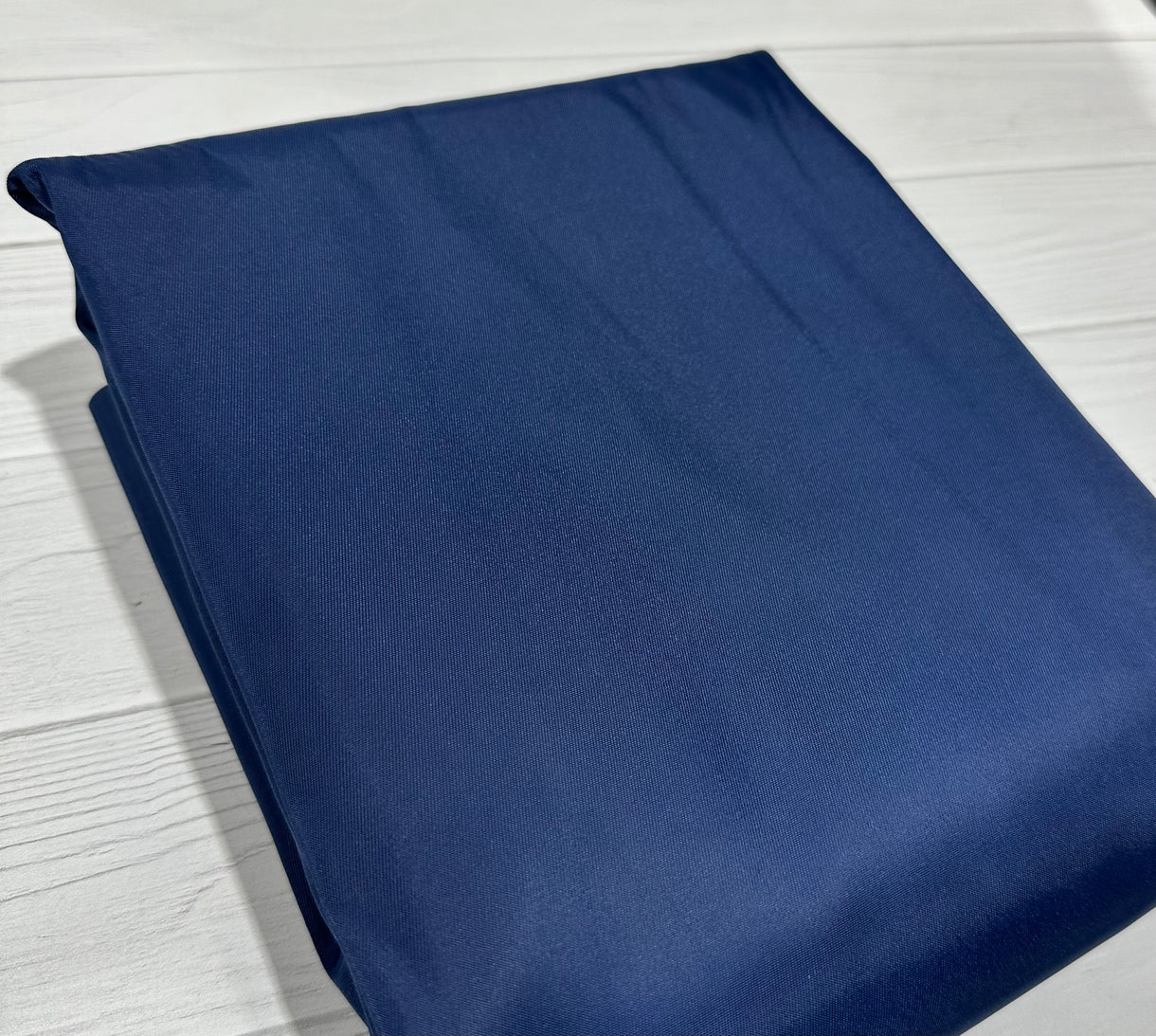 Navy Lux Bonded Nylon – Wonderground Fabrics