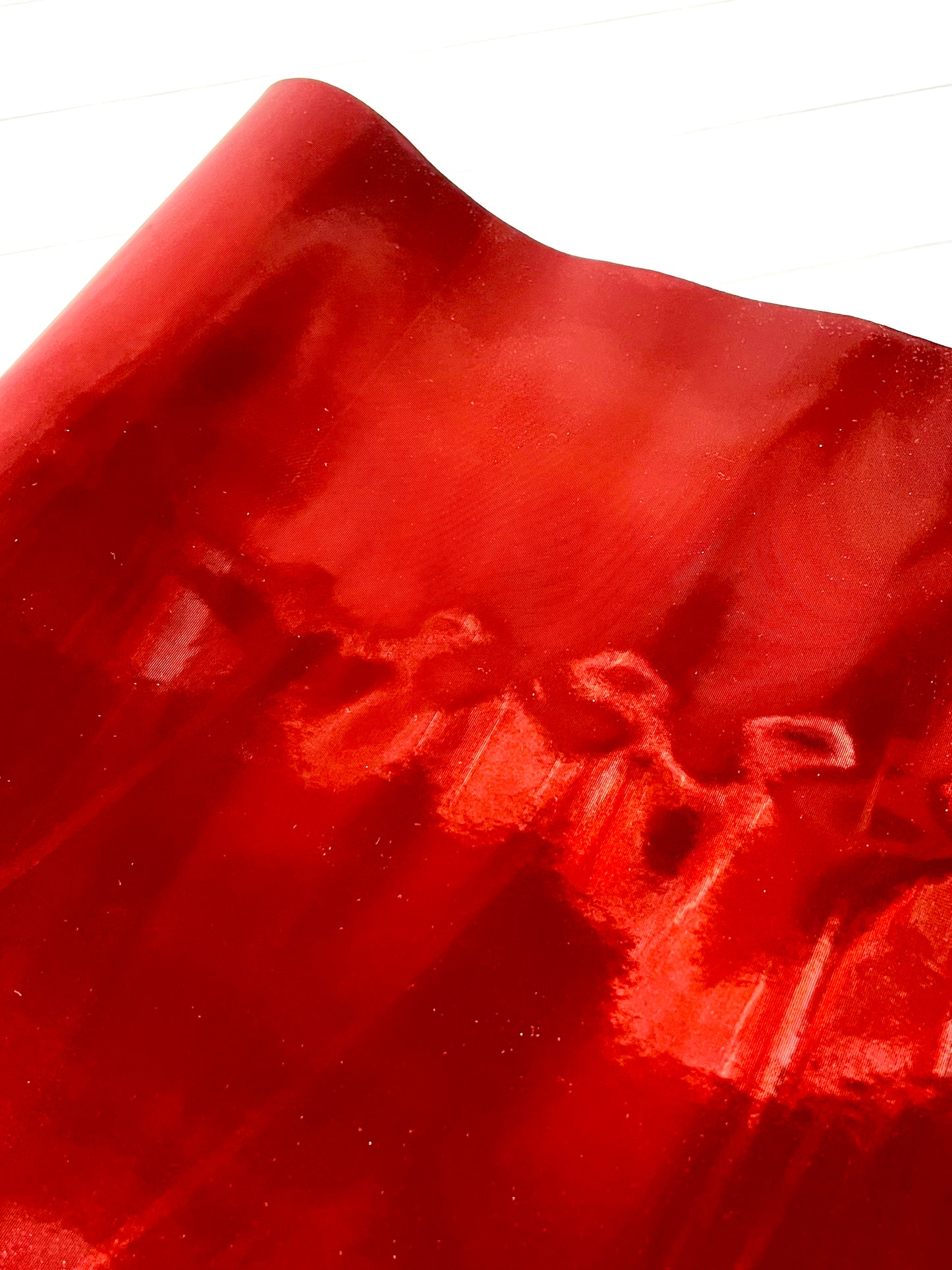 Textured Metallic Ruby Red Vinyl – Wonderground Fabrics