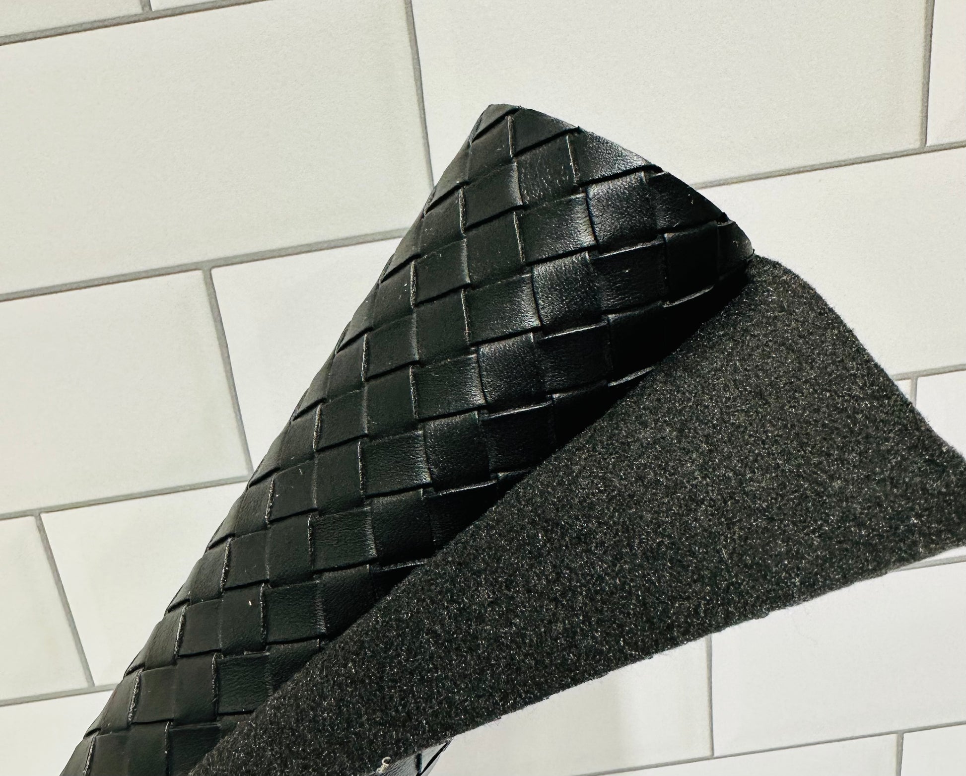 Black Diamond Weave Vinyl – Wonderground Fabrics